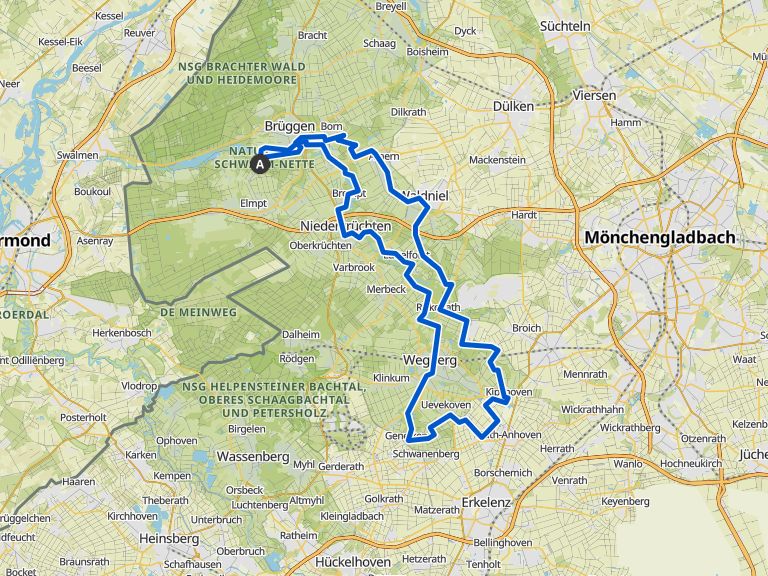 So viele Mühlen Tour - Brüggen - Schwalmtal - Wegberg | Fahrradtour ...